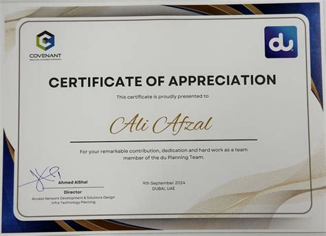 Ali Afzal On Linkedin Once Again I Am Happy Share The Acknowledgement And Appreciation Received