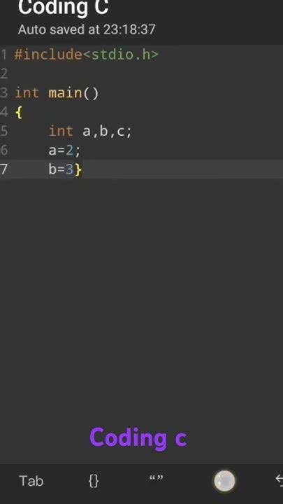 C Program Of Adding Two Integer Number 2 C Coding Learncoding Codewithme Shorts Youtube