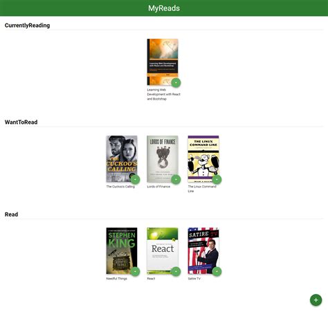 Github Raezon Myreads Project Workspace