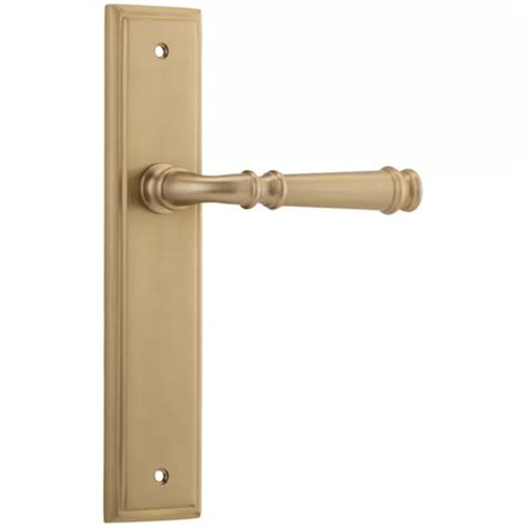 Iver Verona Lever On Stepped Plate Elite Hardware