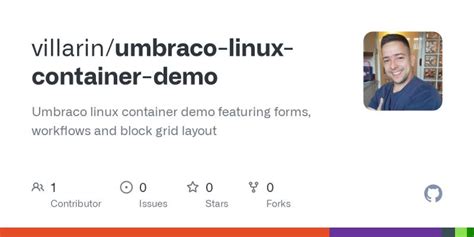 Github Villarinumbraco Linux Container Demo Umbraco Linux Container