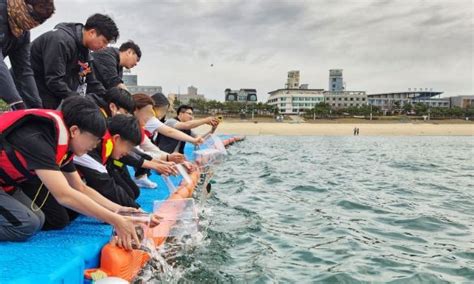 충북해양교육원 생명존중과 치유를 위한 소중해海과정 운영