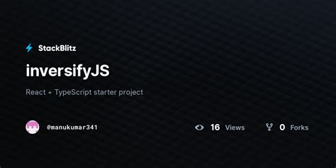 Inversifyjs Stackblitz