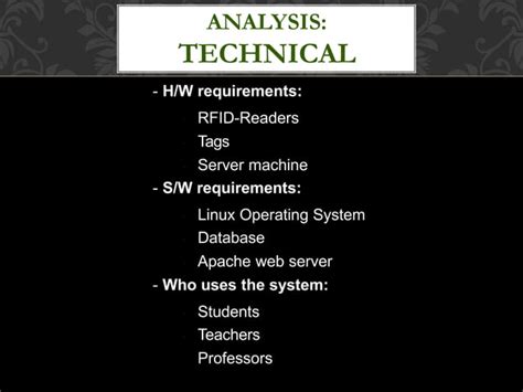 Java Based Rfid Attendance Management System Ppt Free Download