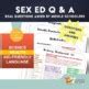 Sex Education REAL Babe Questions Answers Anatomy Pregnancy STDs Etc