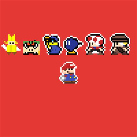 Pixilart Paper Mario Origami King By Nintendo Fan