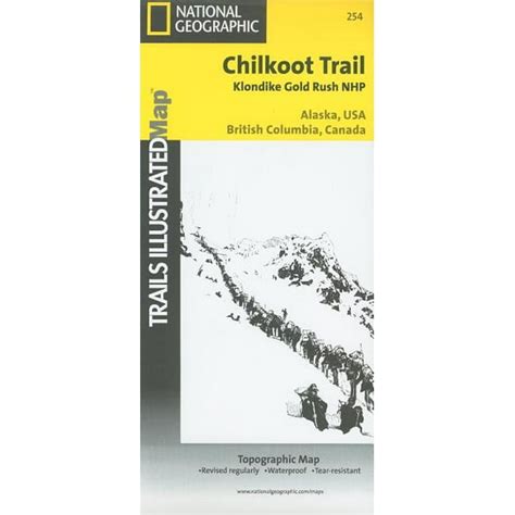 National Geographic Maps Trails Illustrated Chilkoot Trail Klondike