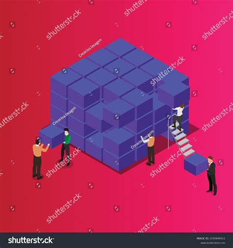 Smart Data Center Information Storage System Stock Vector Royalty Free 2195840411 Shutterstock