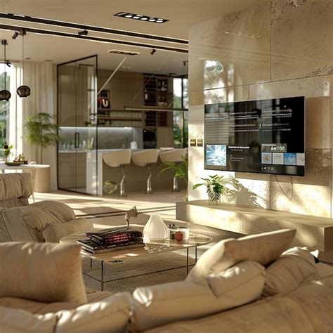 Smart Home Automation With Connected Devices Premium Ai Generated Image