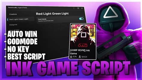 Ink Game Script No Key Godmode Auto Dalgona Glass Bridge Esp