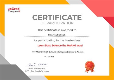 Swarna K On Linkedin Datascience Maang Professionaldevelopment Upgradcampus