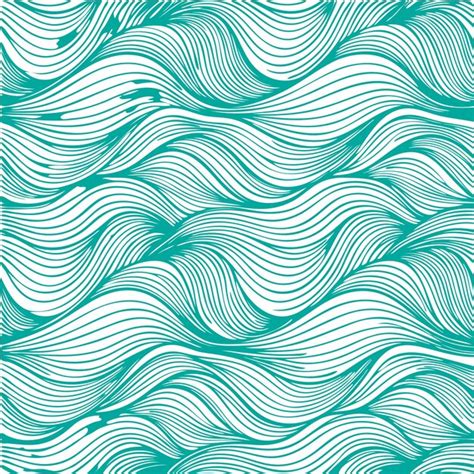 Abstract Wave Line Pattern Premium Ai Generated Vector