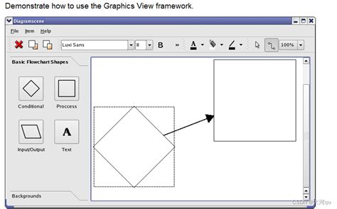 qt 图形视图 基于qt示例diagramscene解读图形视图框架 csdn博客