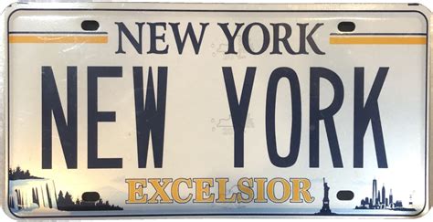 New York Ny Plate Own The One And Only New York License Plate
