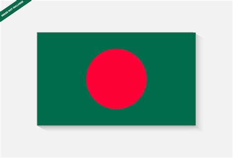 Premium Vector Bangladesh Country Flag