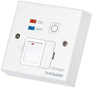 Timeguard Wi Fi Controlled Fused Spur Timeswitch Wall Socket FSTWIFI White Amazon Co Uk DIY