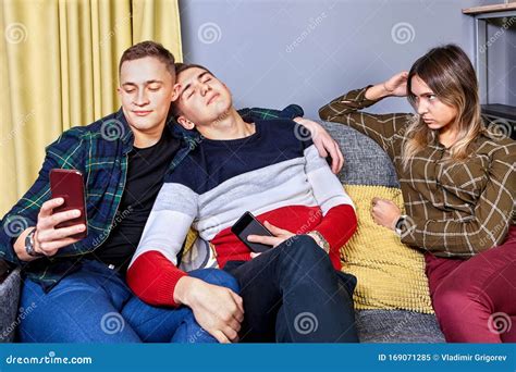 Bromance Is A Male Friendship Without Sex Stock Image Image Of Party