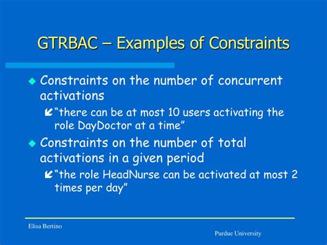 Ppt Trbac A Temporal Role Based Access Control Model Powerpoint Presentation Id 7263
