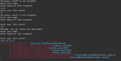 Scanner While Loop With Scanner Sandy Javamate