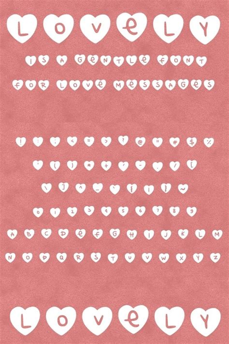 LOVELY FONT IN TTF OTF