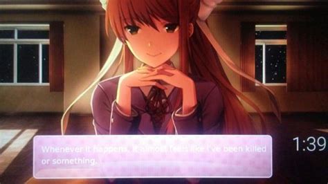 Monika Screensaver Creepy Update Doki Doki Literature Club Amino
