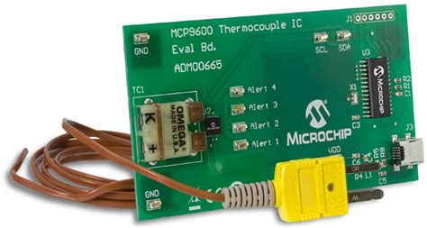 Mcp9600 热电偶电动势温度转换器 Microchip Digikey