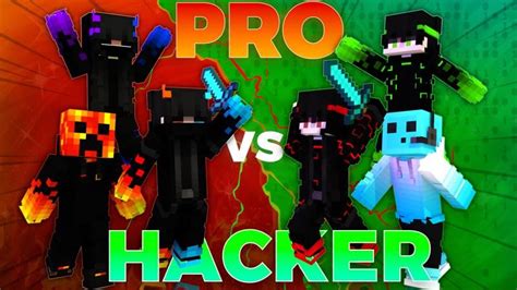 Pro Vs Hacker By Asiago Bagels Minecraft Skin Pack Minecraft