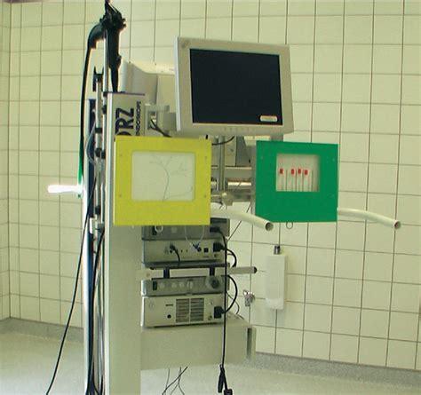 The X Vision Ercp Training System Mounted On An Endoscopy Trolley Download Scientific Diagram