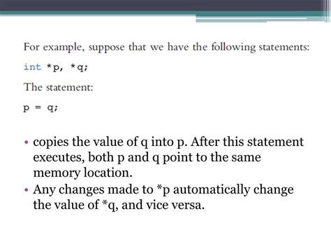 Ppt Pointer Data Type And Pointer Variables Ii Powerpoint