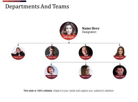 Department Introduction Slide Team