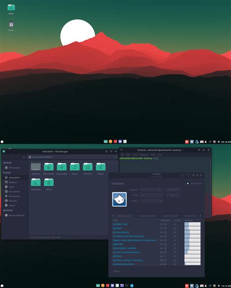 My XFCE Desktop R Xfce