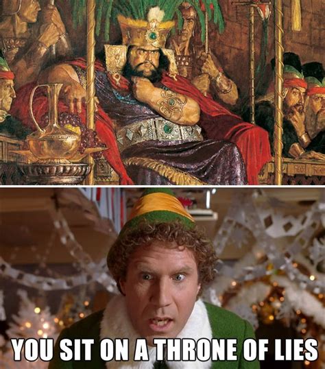 You Sit On A Throne Of Lies Meme