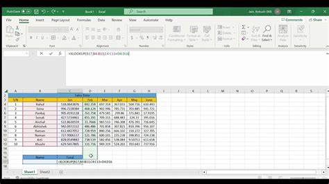 Ms Excel Xlookup Formula Easy Way To Learn Excel Formula Free