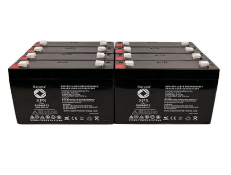 Neata Nth6 9 Replacement 6v 9ah Battery 8 Pack