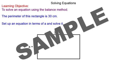 Solving Equations Mr Mathematics
