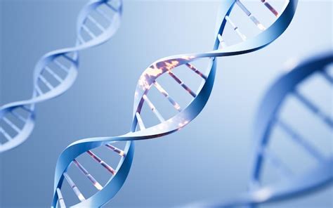 Premium Photo Gene Mutation And Molecular Structure 3d Rendering Digital Drawing