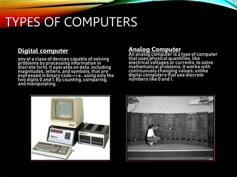 comprehensive overview classification of computers microcomputers