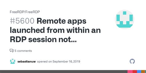 Remote Apps Launched From Within An RDP Session Not Displaying Correctly On Windows Server