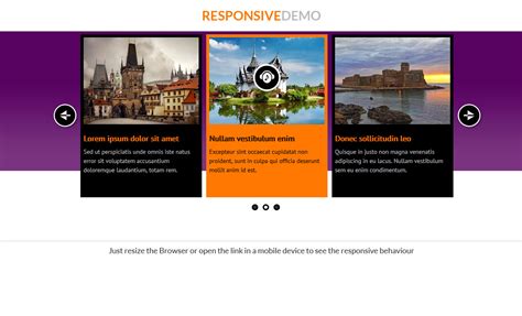 Multimedia Responsive Carousel With Image Video Audio Support