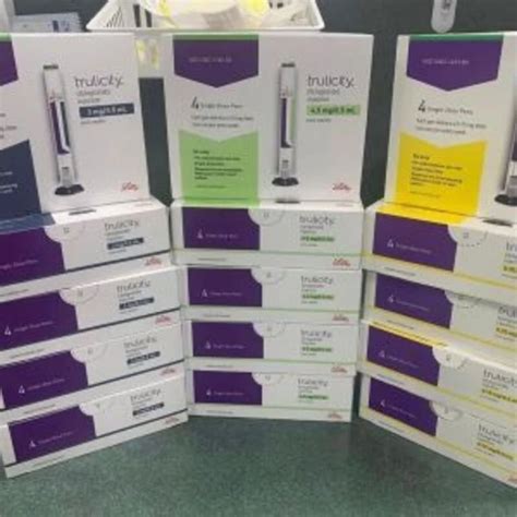 Trulicity Pen Injections Packaging Type Box Strength 3 Mg At