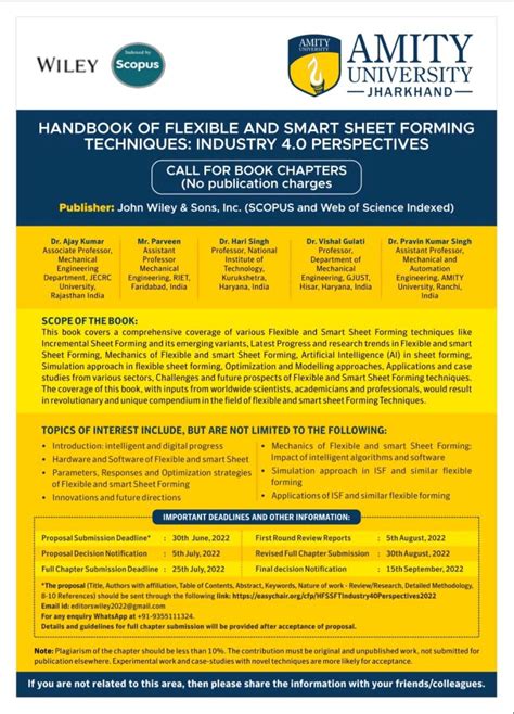 Dr Pravin Kr Singh On Linkedin Scopusindexed Research Science Manufacturingengineering