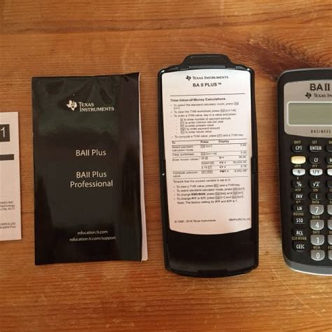 Ba2 Plus Finance Calculator Hobbies And Toys Books And Magazines