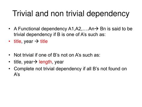 PPT Functional Dependence PowerPoint Presentation Free Download ID