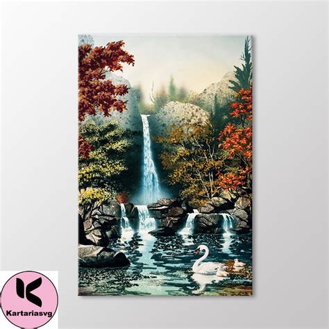 Waterfall Canvas Inspire Uplift