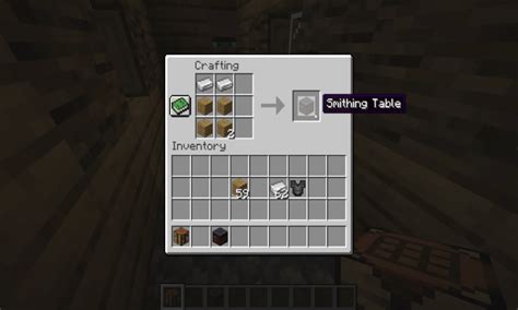 Smithing Template Recipe