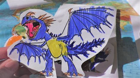 Бумажная коллекция драконов из мультика как приручить дракона 3 Открываем бумажные сюрпризы