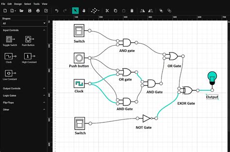 logical circuit designer interactive wpf showcase apps syncfusion®