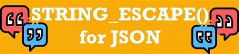 SQL SERVER STRING ESCAPE For JSON String Escape SQL Authority With Pinal Dave