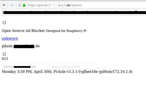 Nginx Als Reverseproxy Für Pihole Netzwerk · Server Deutsches Raspberry Pi Forum
