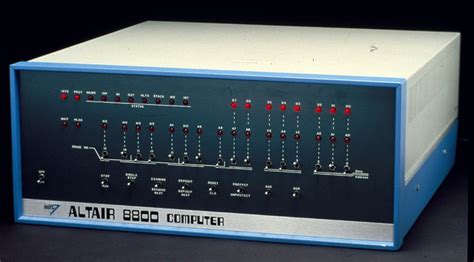Hardware Altair 8800 Retrocmp Retro Computing